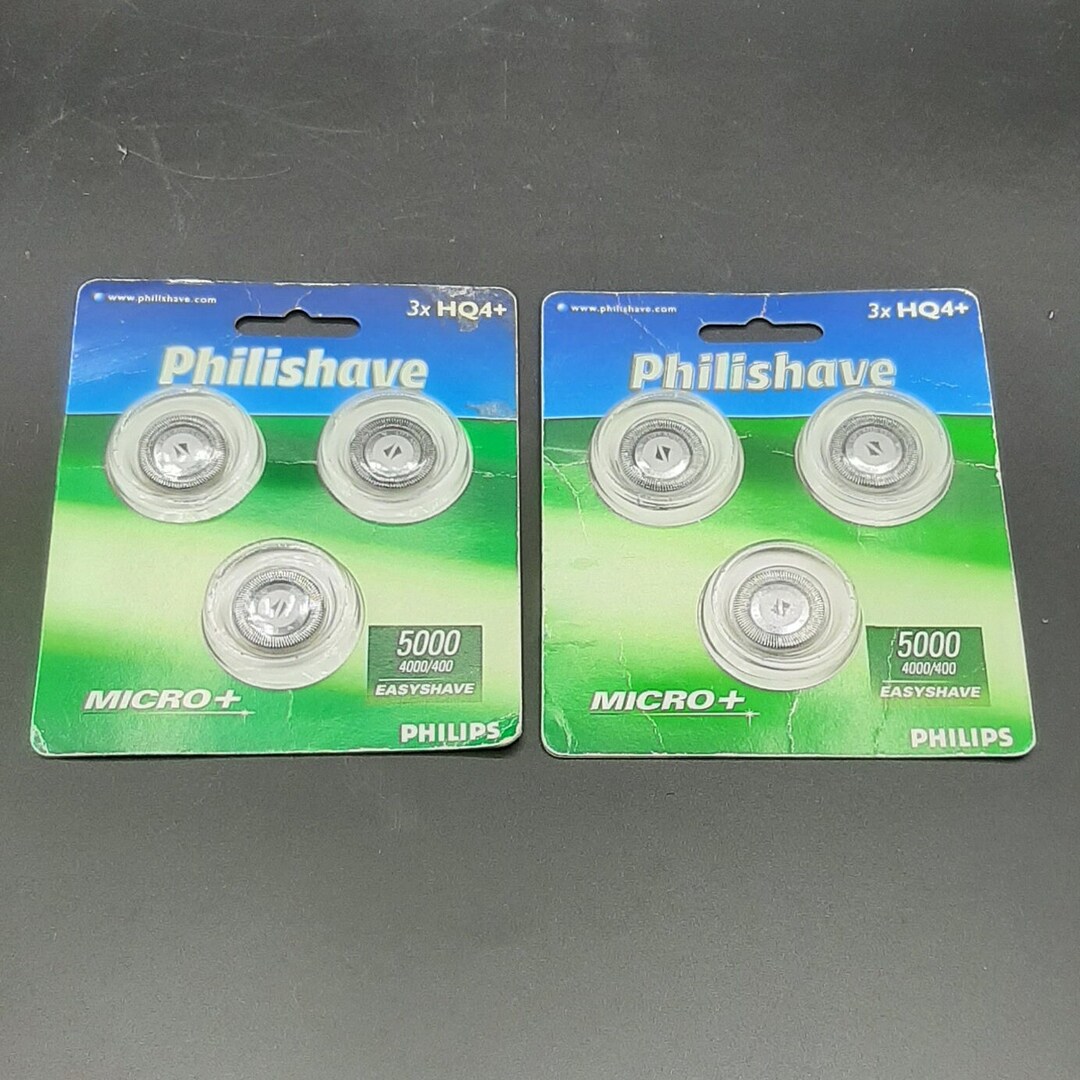 6X Philishave Micro Easy Shave Blades for 5000 4000 400 3x HQ4 - Etsy UK