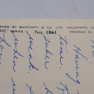 Vintage Postcard Bamforth Comic Series No. 1861 Posted 1962 Bridge ...