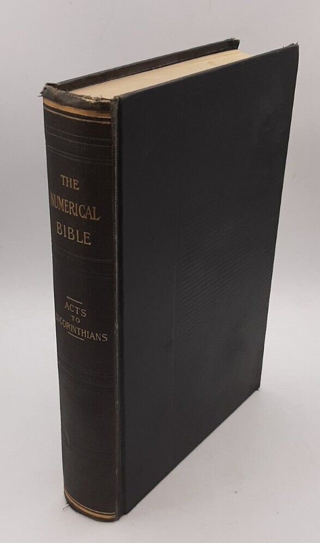 Rare the Numerical Bible Acts to 11 Corinthians Hardcover Loizeaux ...
