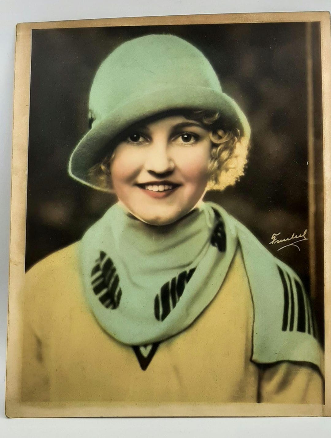Rare Colored Ena (enid) Gregory Silent Film Star Freulich Photograph 8 ...