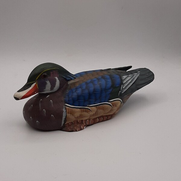 Wooden Wood Duck Decoy - Etsy