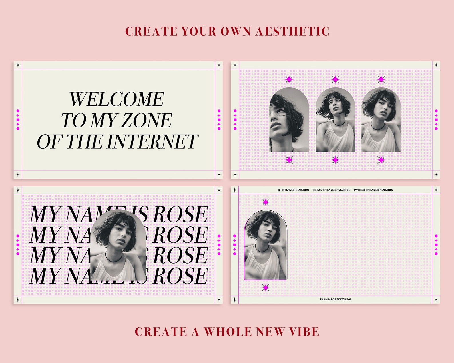 Youtube-ready Animated Champaign Rose Intro and Outro - Girly, Sparkly ...