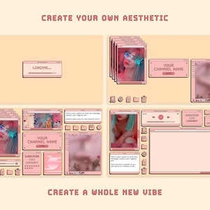 Youtube-ready Animated Retro Digital Intro and Outro - Girly Y2K ...