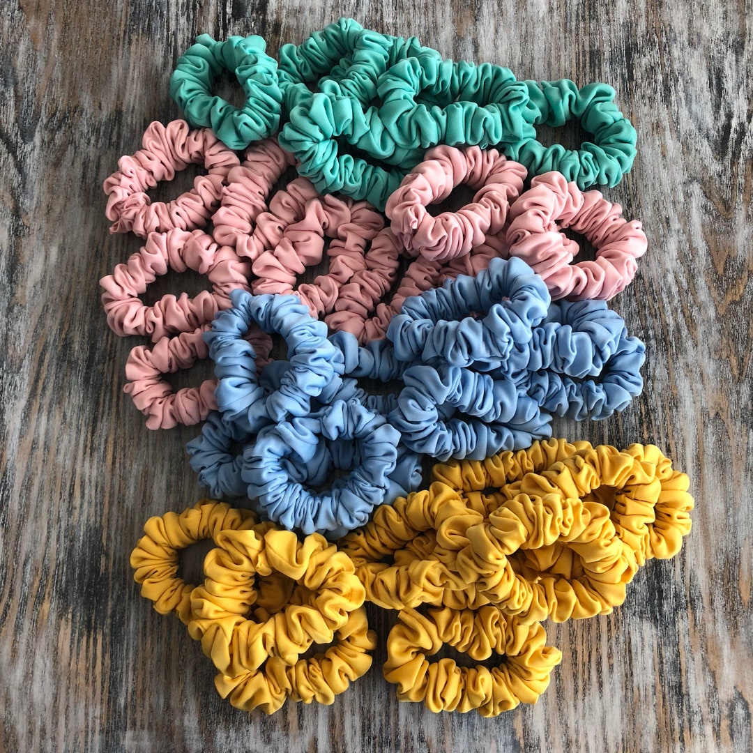 Mini Blooms - Mini Scrunchies - Etsy