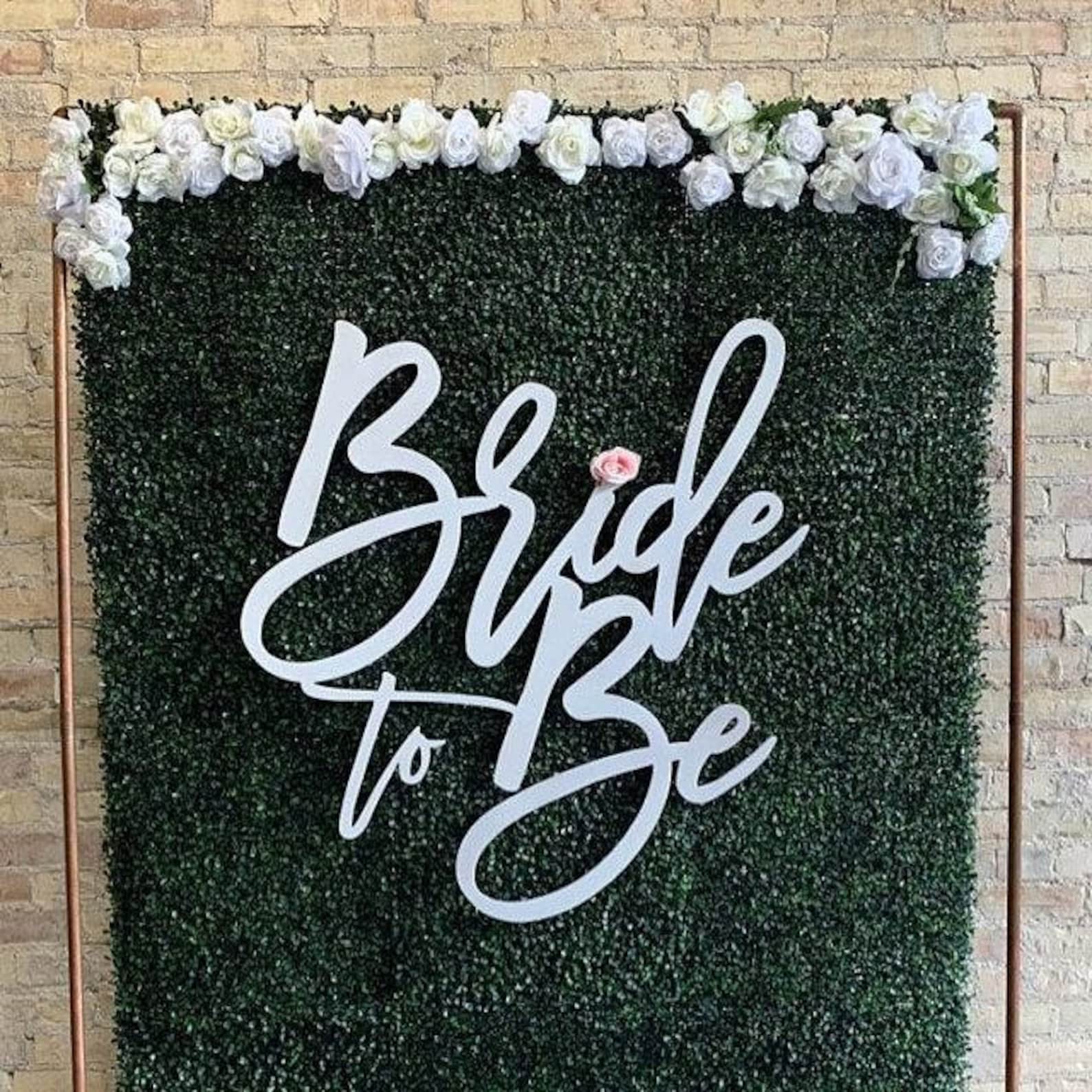 Bride to Be Sign Wedding Backdrop Wedding Bar Sign Bridal - Etsy