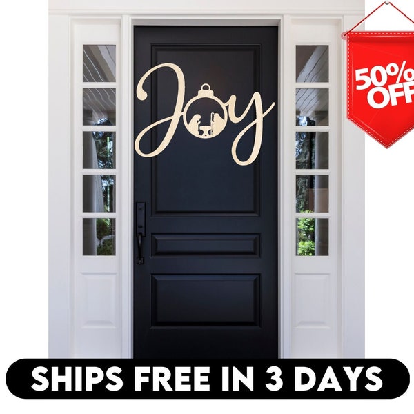 Joy Door Hanger - Etsy