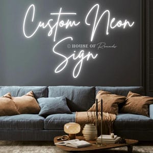 Custom Neon Sign - Etsy
