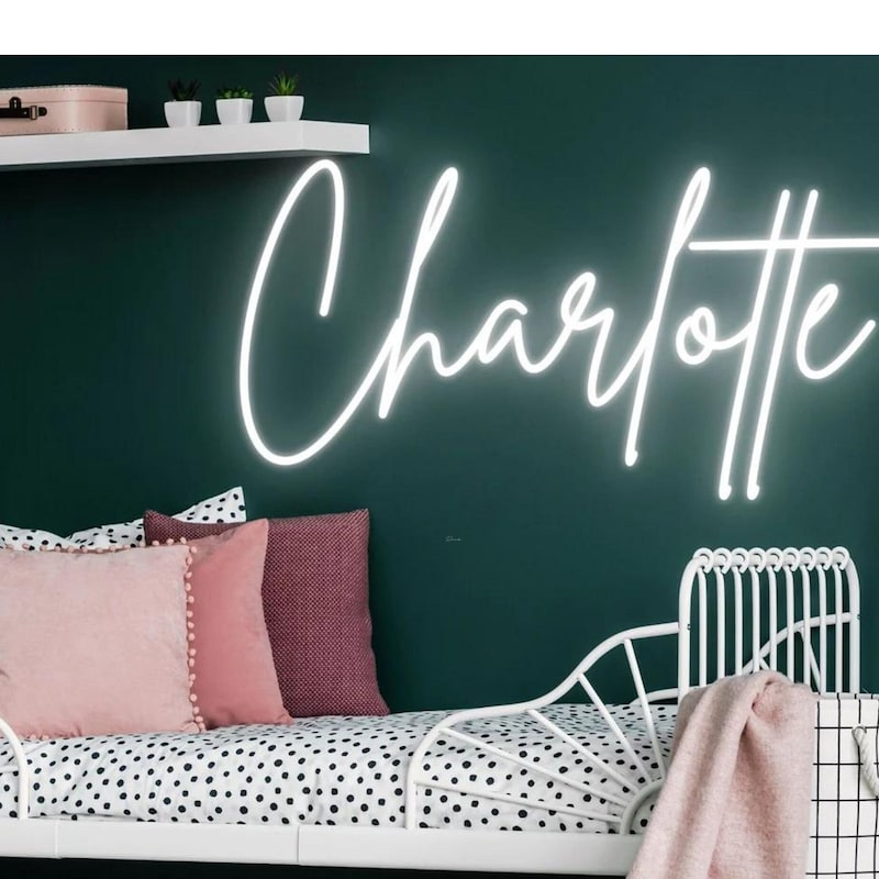 Neon Name Sign - Etsy