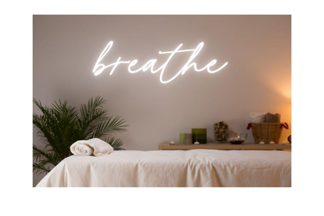 Breathe Neon Sign, Neon Sign , Neon Light , Neon Sign Bar ,personalized ...