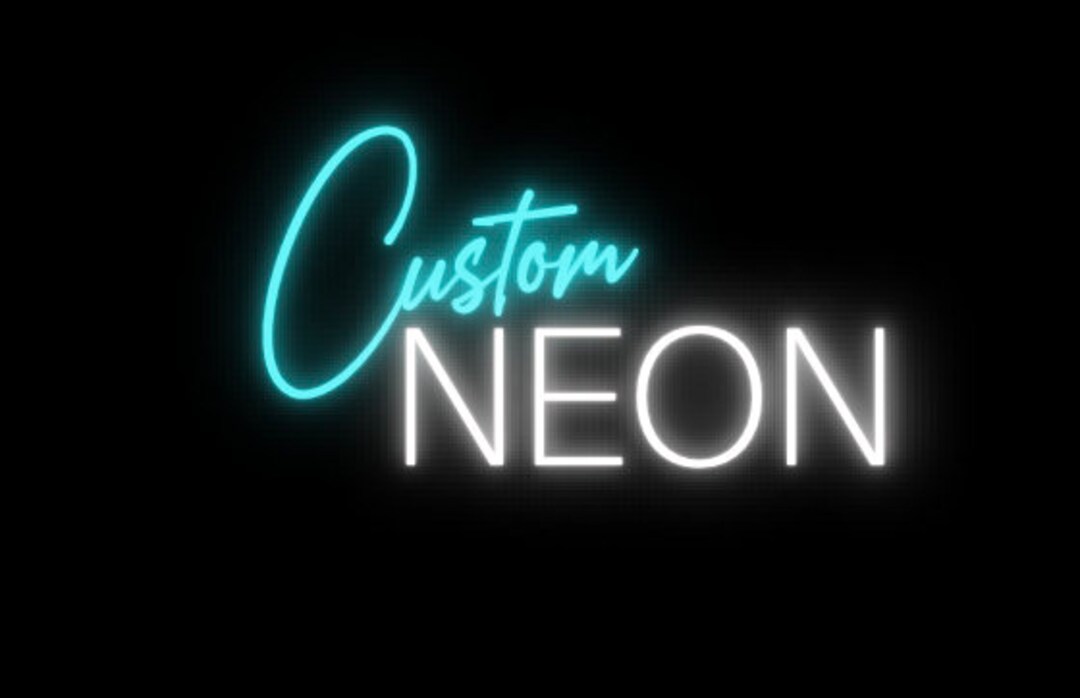 NEON Custom Sarah Tilloo - Etsy