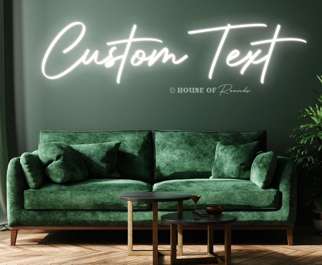 Custom Neon Sign | Business Neon Sign | Business Logo | Custom Wedding ...