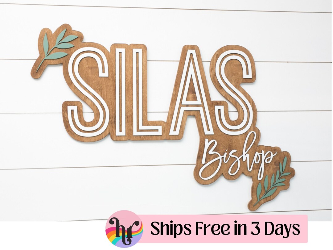 Custom Wood Name Sign Boho Name Sign Girl Name Sign - Etsy