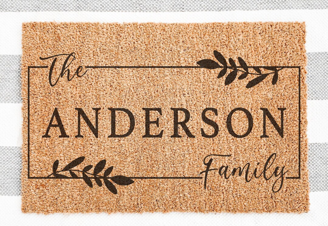 Personalized Doormat Welcome Doormat Housewarming Gift - Etsy