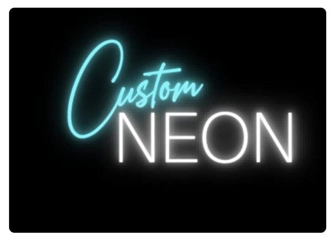 NEON Size Upgrade for Emma Robertson - Etsy
