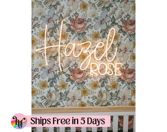 Stacked Custom Name Sign, Wood Name Sign, Nursery Sign, Nursery Letters ...