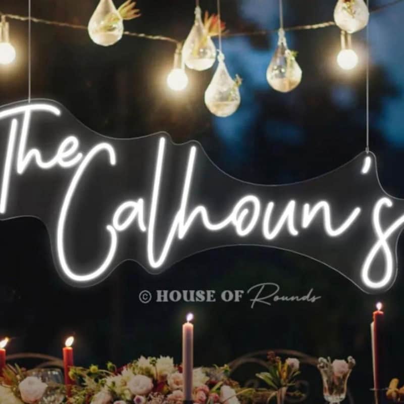 House Of Rounds Neon Sign