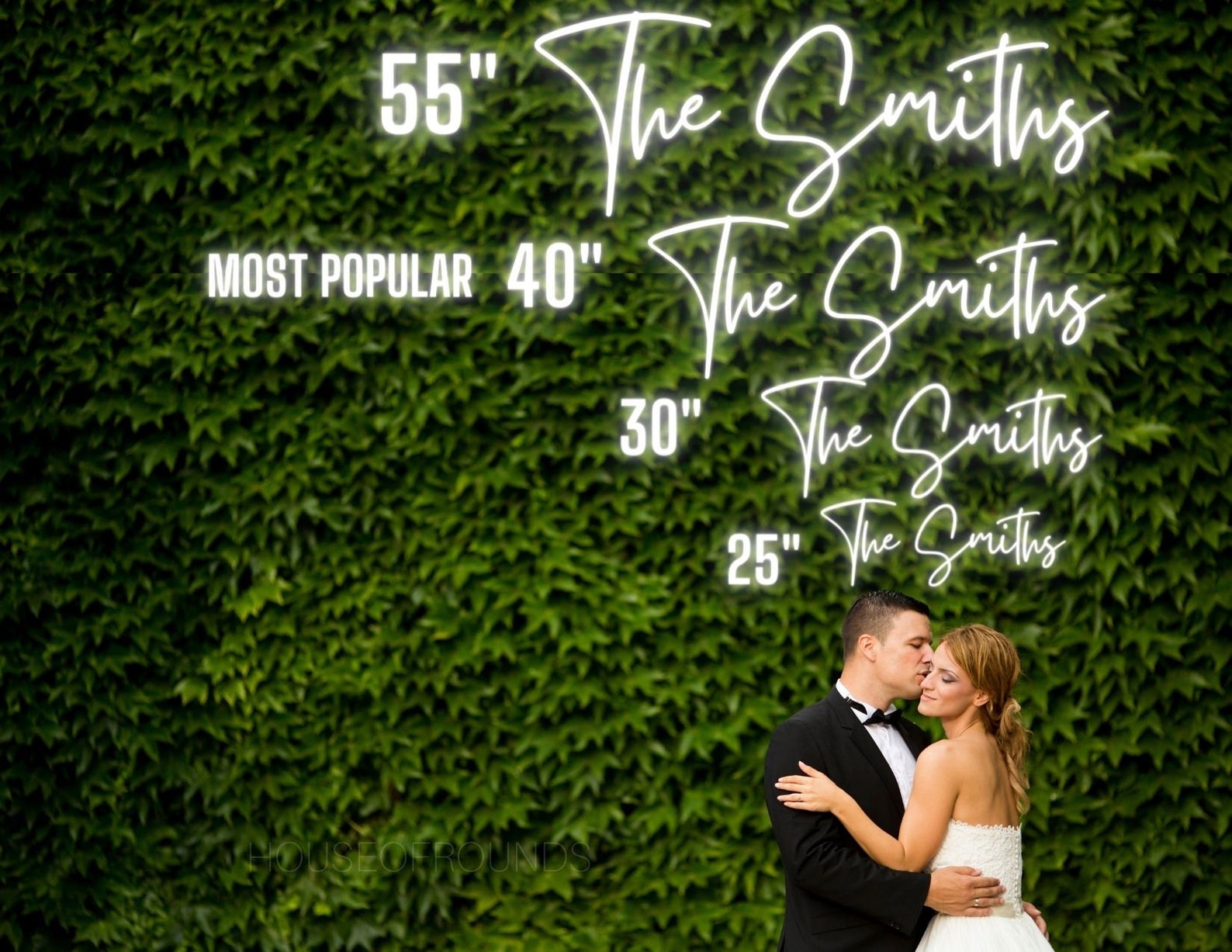 Wedding Neon Sign Custom Neon Sign Wedding Gift Wedding - Etsy