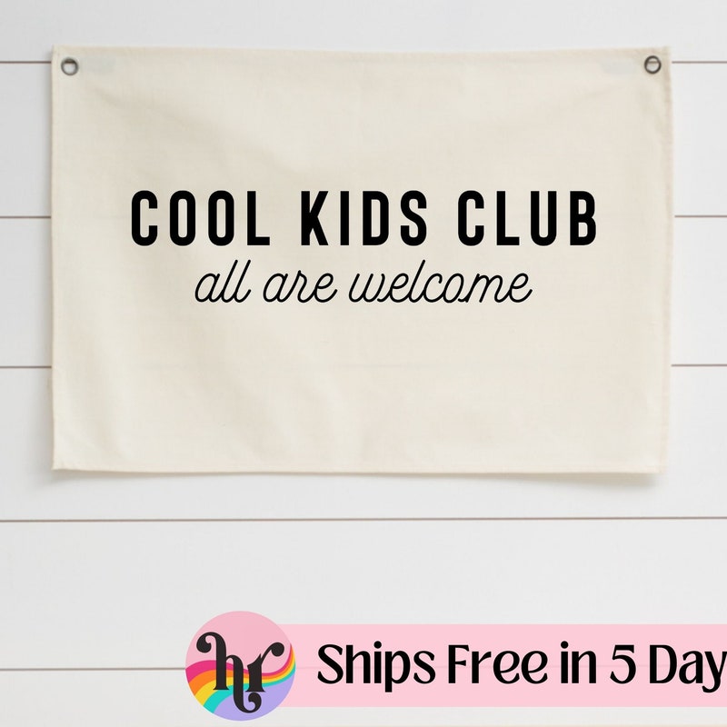 Cool Kids Club Banner - Etsy