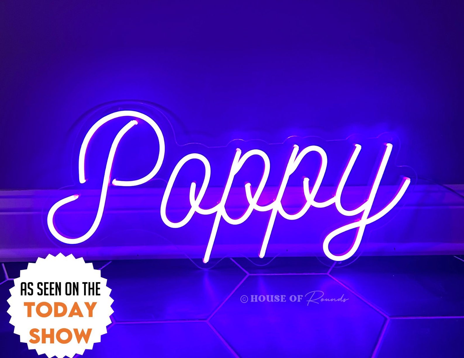 Custom Neon Name Sign, Name Sign, Nursery Sign, Nursery Letters ...