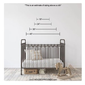 Custom Wood Name Sign for Nursery Girl, Boy, Over Crib Sign, Baby Name ...