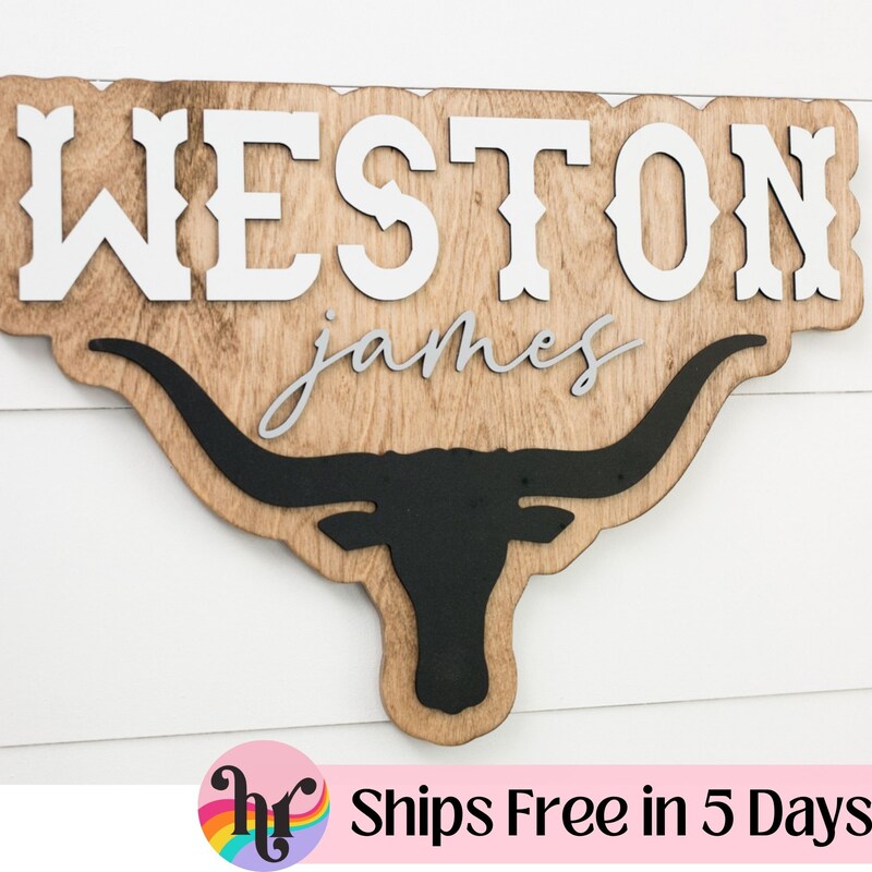 Western Wood Signs - Etsy