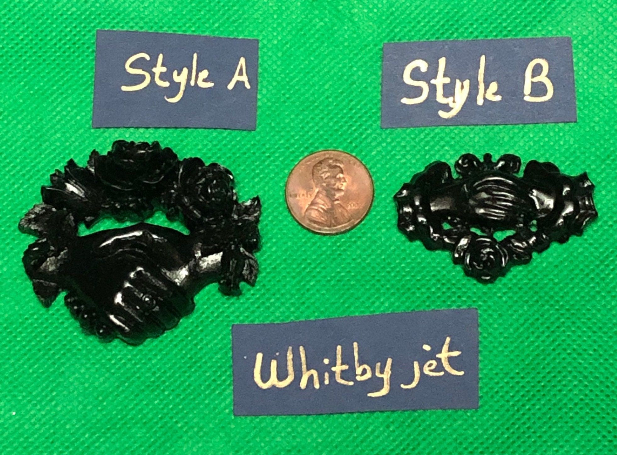 Victorian Clasp Hand Fede Handshake Reproduction Mourning | Etsy