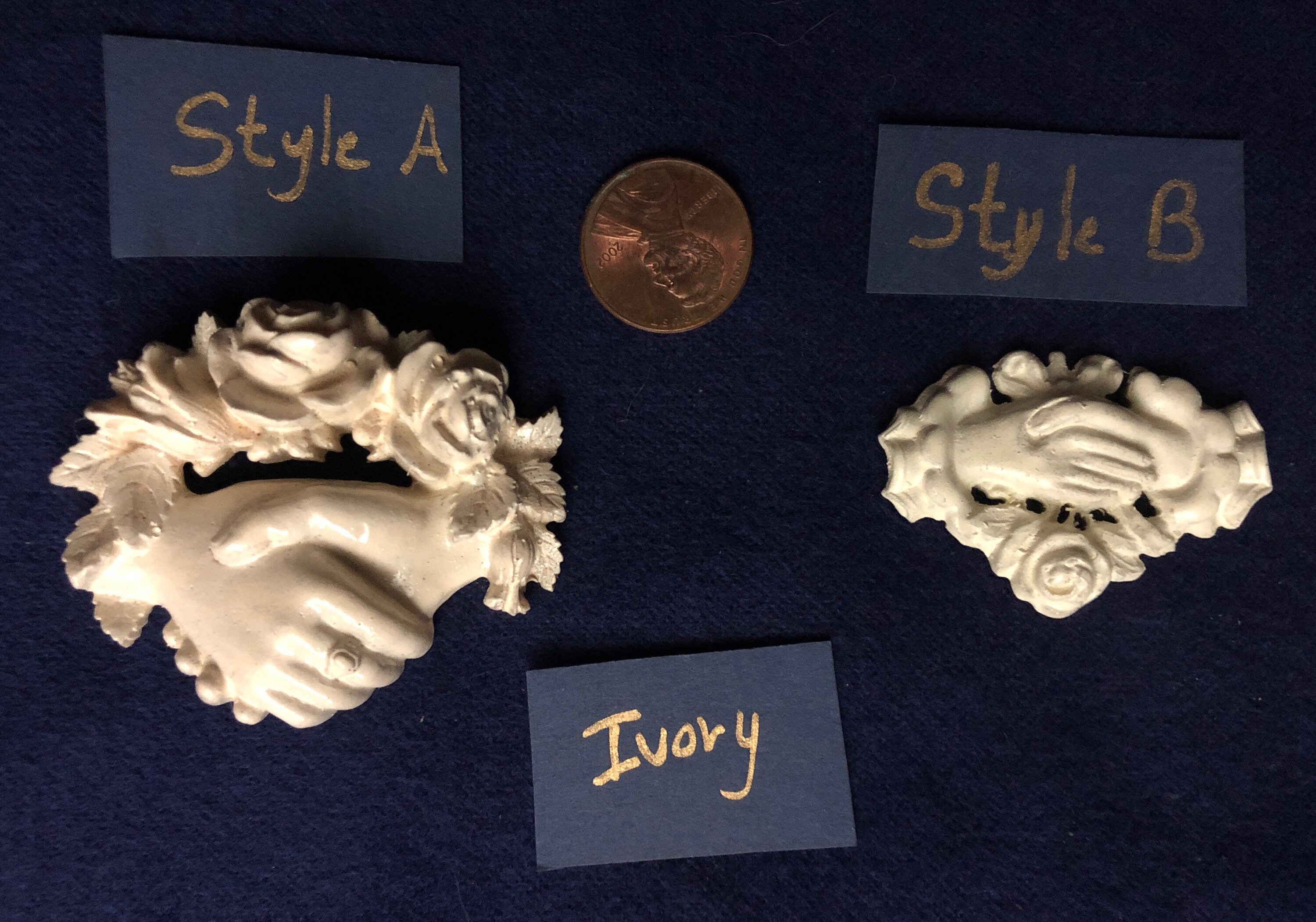 Victorian Clasp Hand Fede Handshake Reproduction Mourning | Etsy