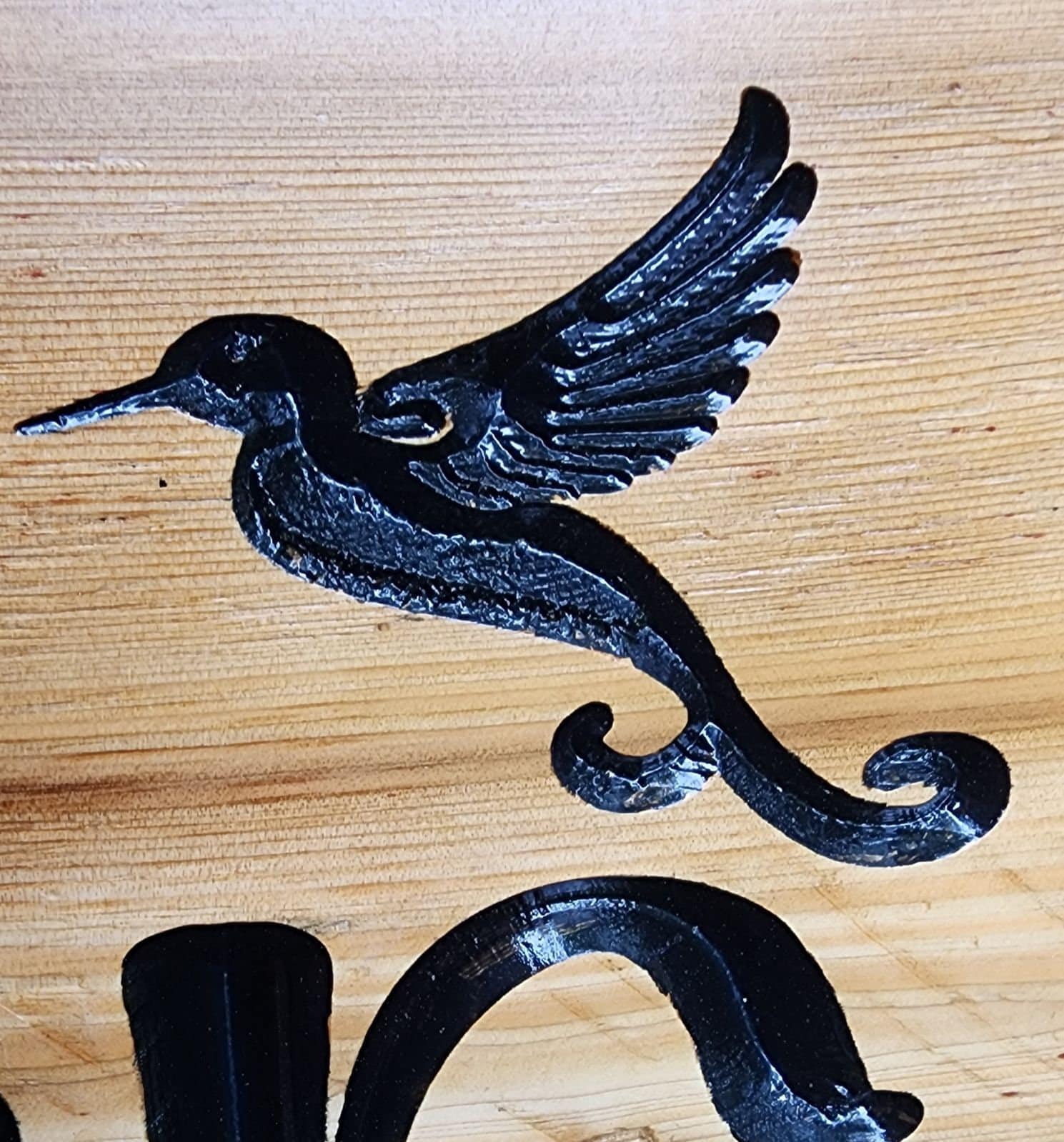 Carved Wood Hanging Welcome Sign - Etsy