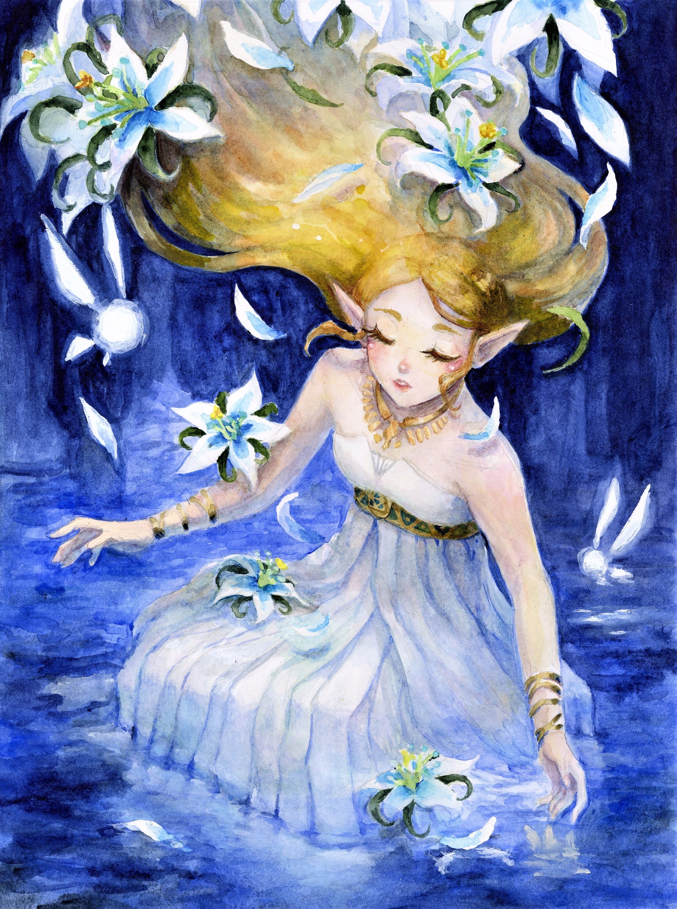 Zelda Silent Princess — hiro illustration