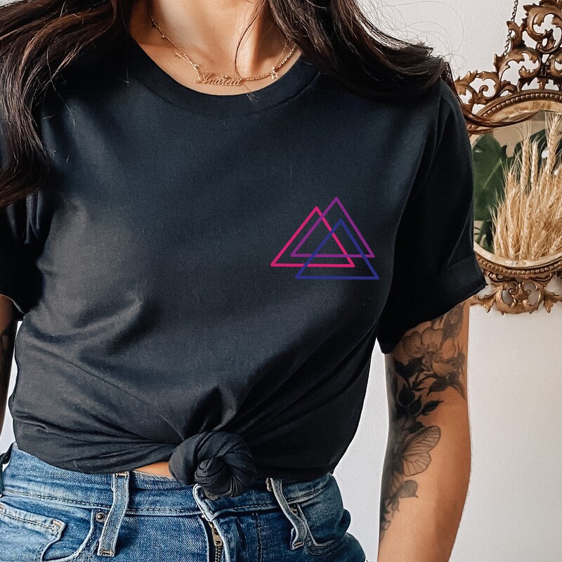Triangle T Shirt - Etsy