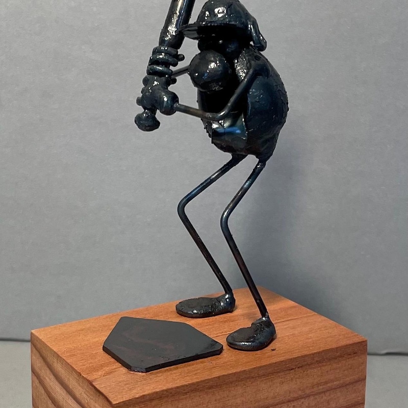 Baseball Metal Sculpture - Etsy