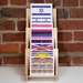 3-tier Card Display Stand is 5 1/2 Wide Made of Birch - Etsy