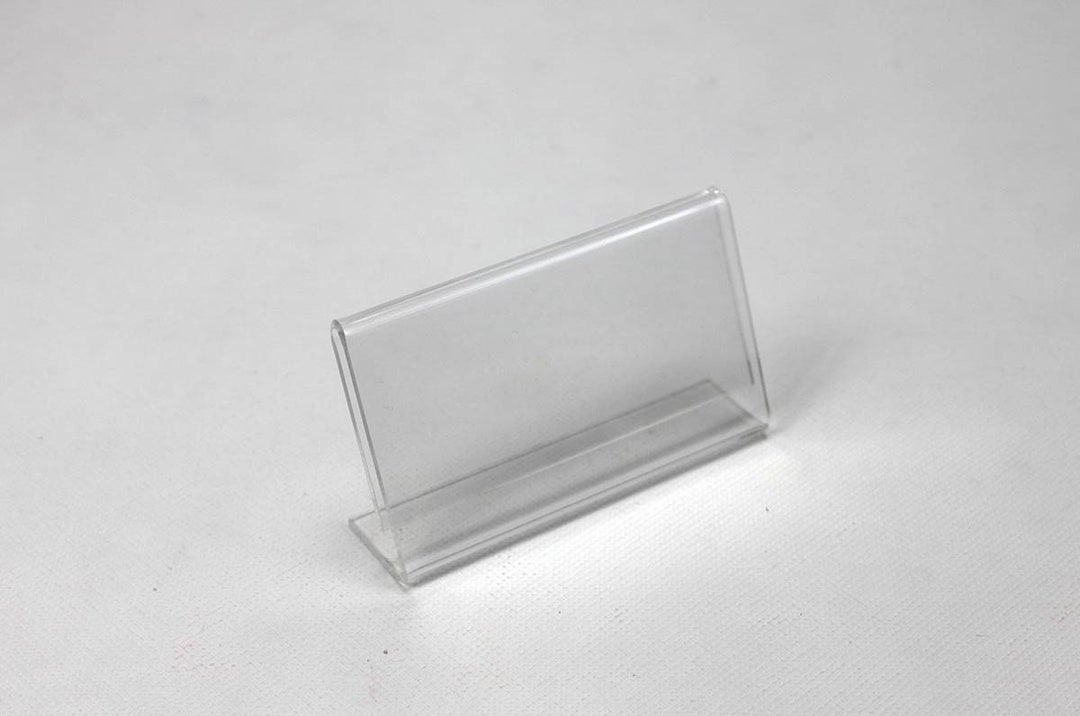 Acrylic Business Card Frame - Etsy