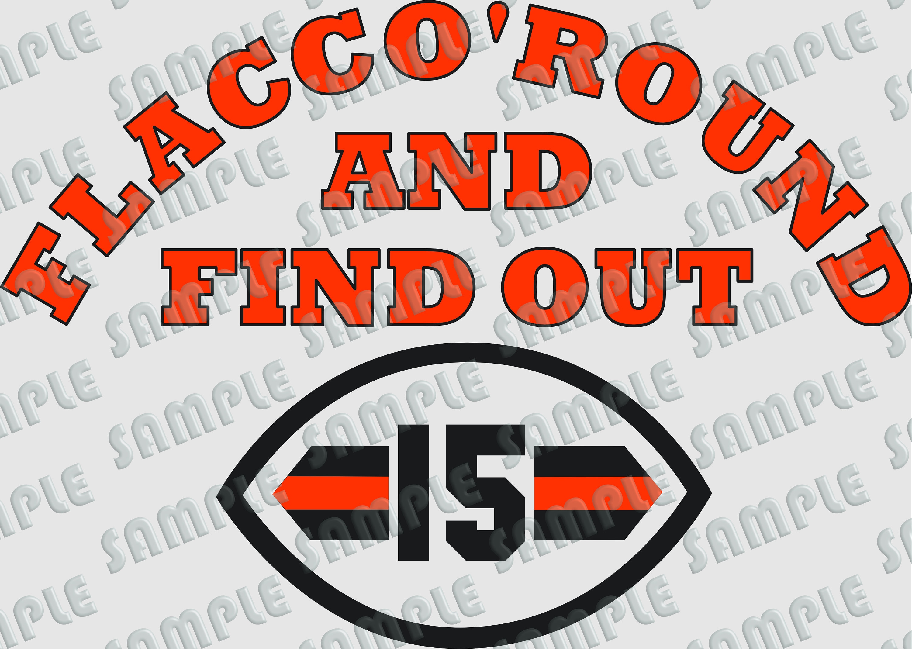Flacco 'round and Find Out Logo Vector EPS SVG Ai Fully Editable Layers ...