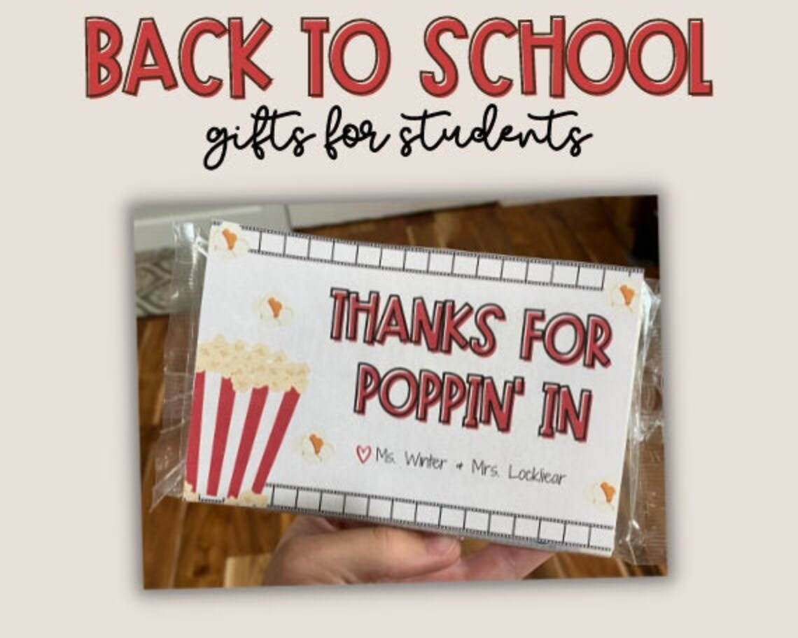 Back to School Gift Tags for Students | Back to School Gifts | Gifts ...