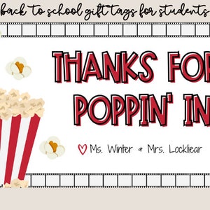 Back to School Gift Tags for Students | Back to School Gifts | Gifts ...