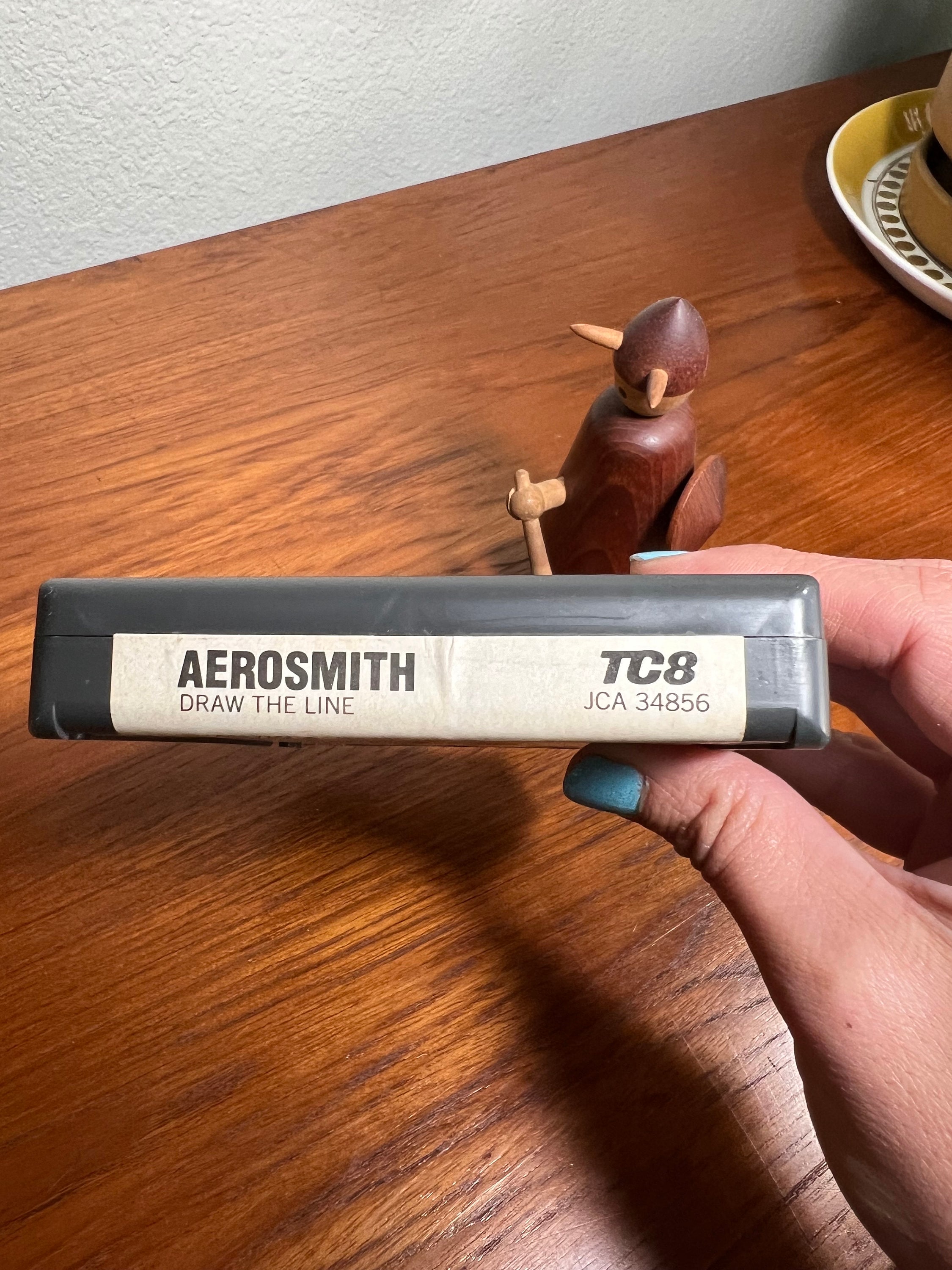 Vintage Aerosmith Draw the Line 8 Track - Etsy