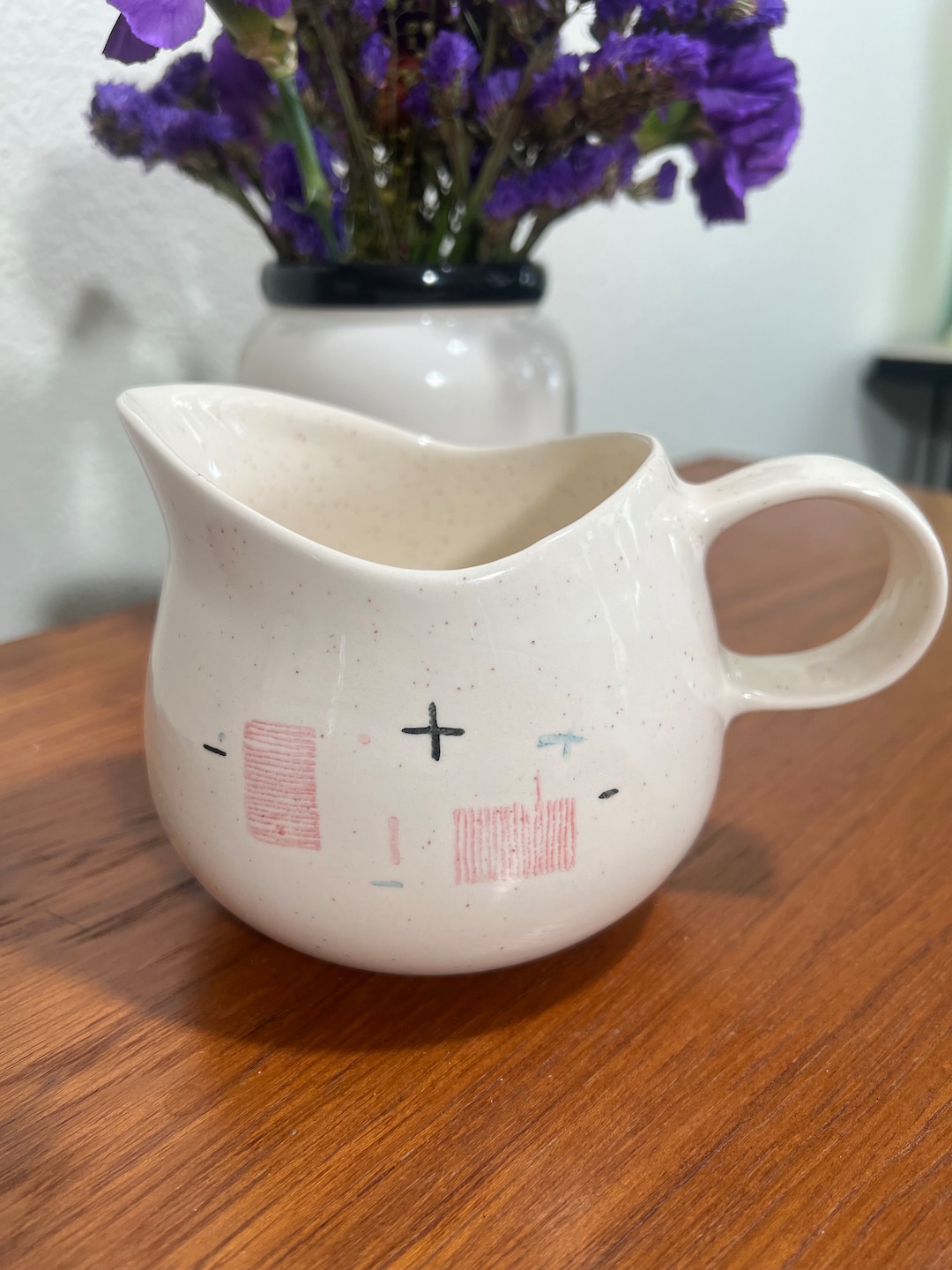 Vintage Metlox Vernonware “tickled Pink” Gravy Boat - Etsy