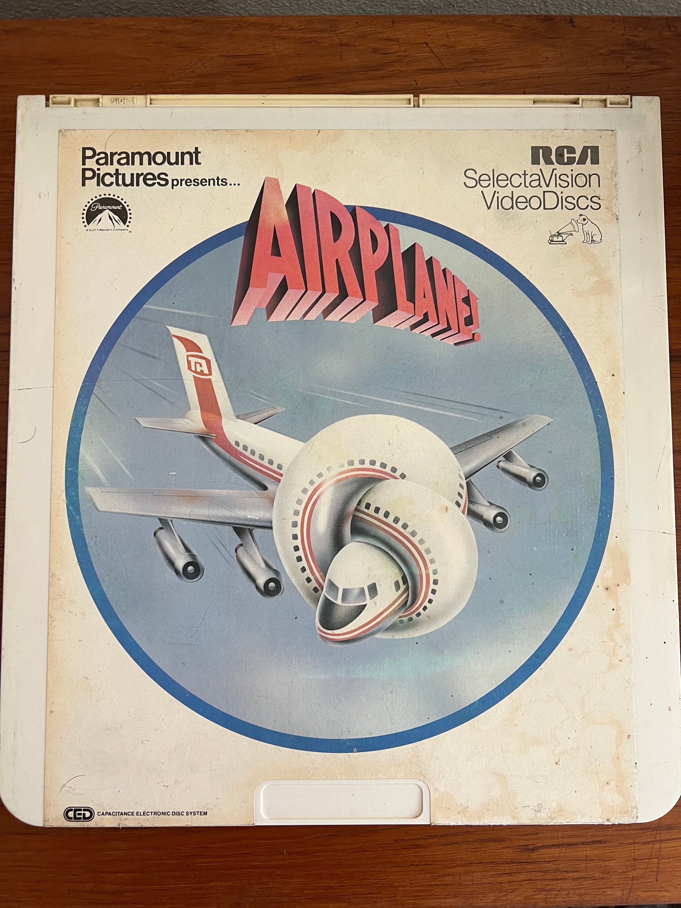 Airplane by Paramount Pictures Laser Disc CES - Etsy