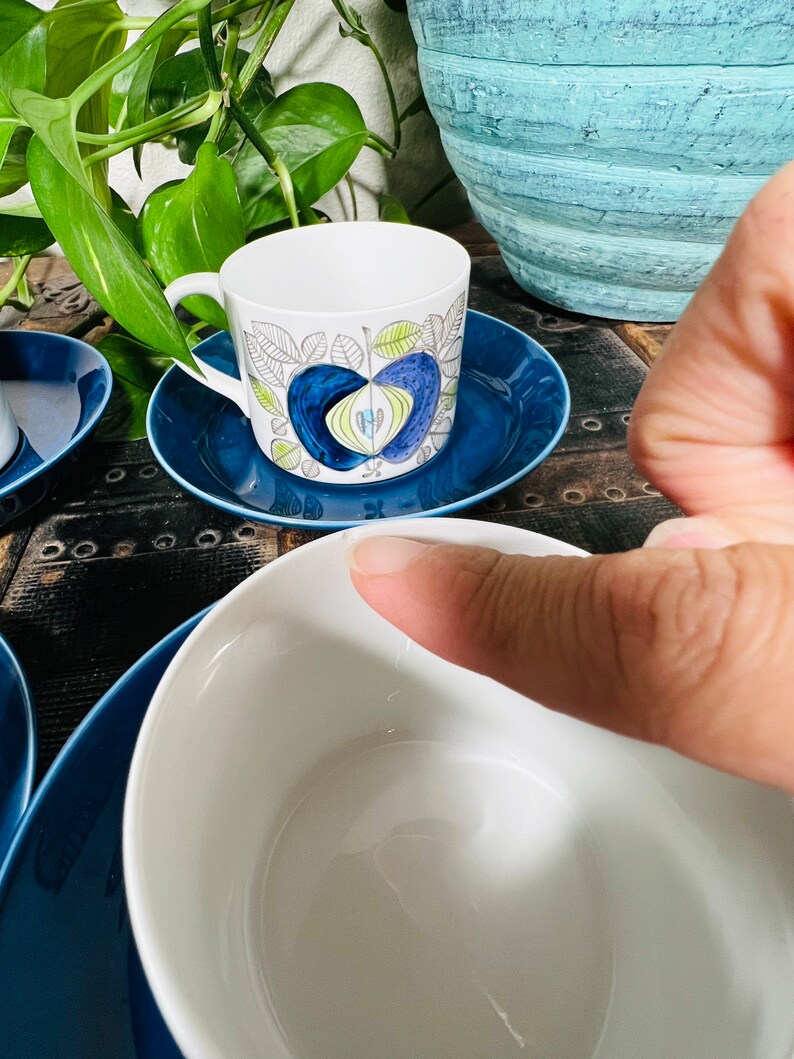 Rörstrand Eden DM Eden Tea Cup or Coffee Mug and Saucer Set of - Etsy Canada