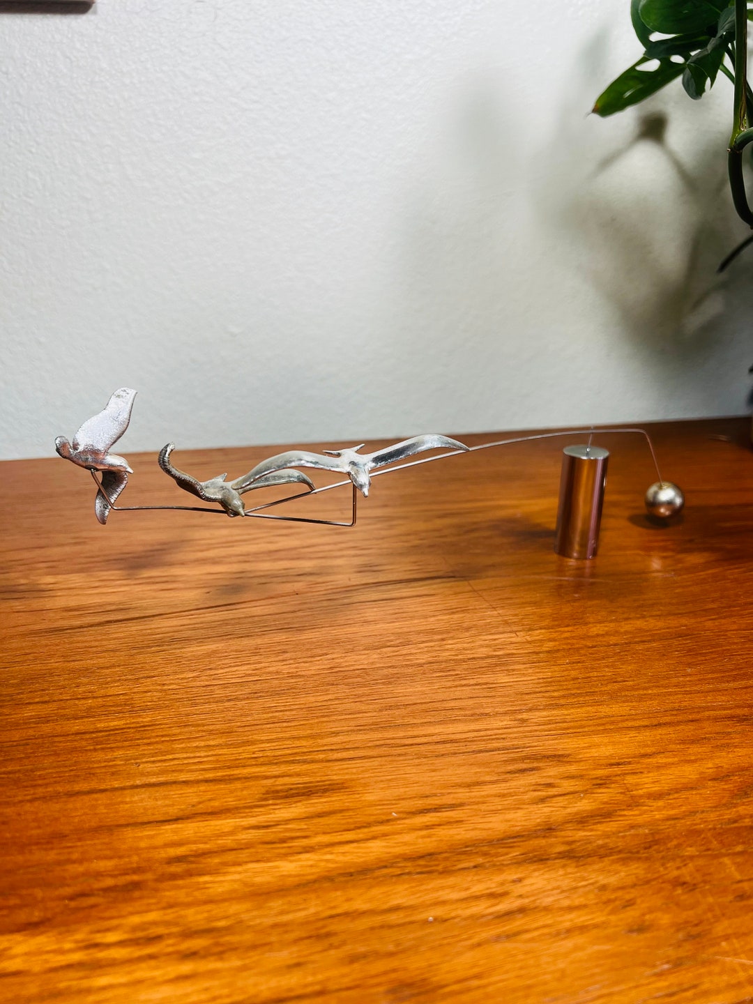 Vintage 1977 Kinetic Birds in Flight Desk Toy by Otagirl - Etsy