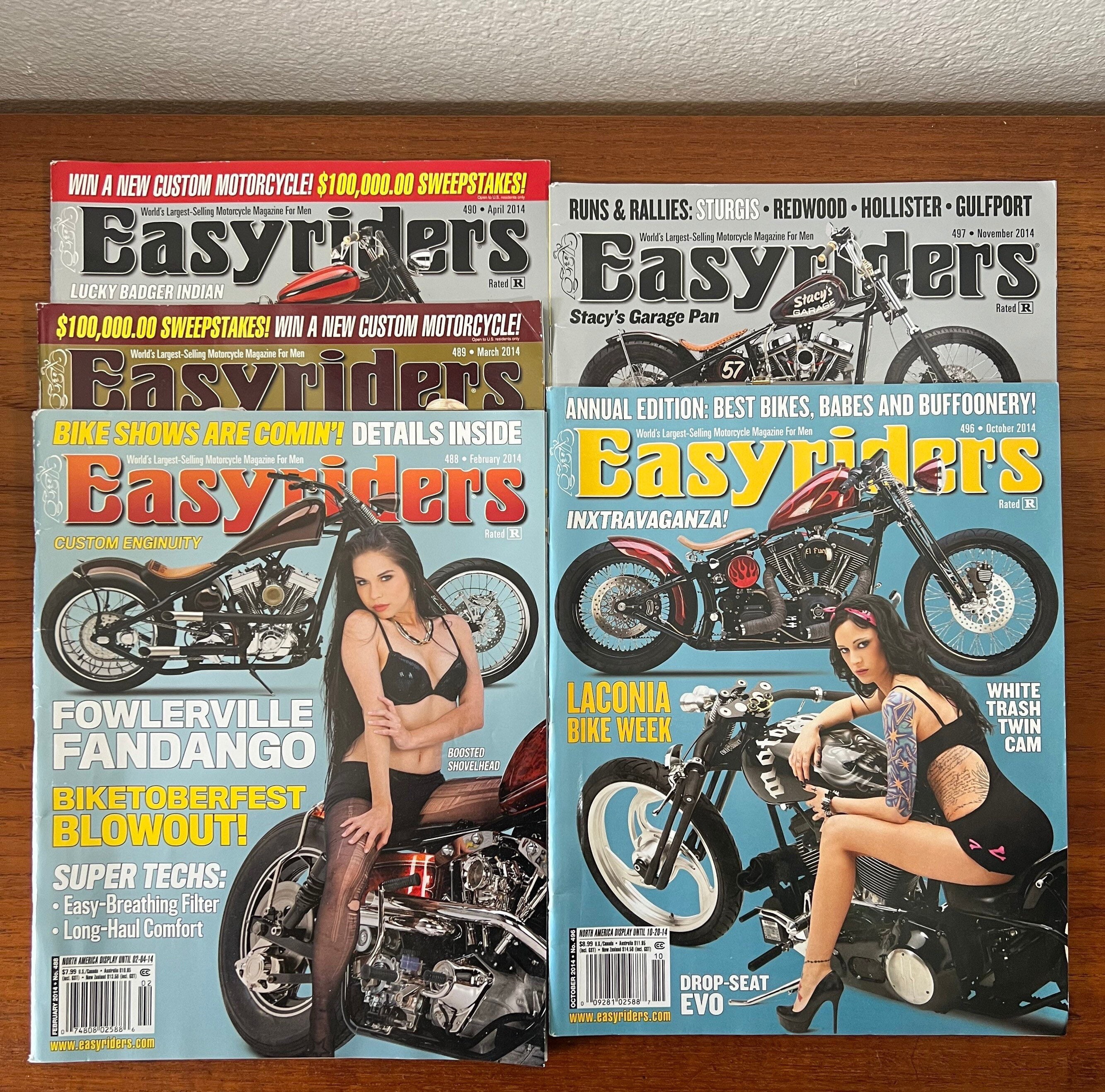Carteles De La Revista Easy Rider