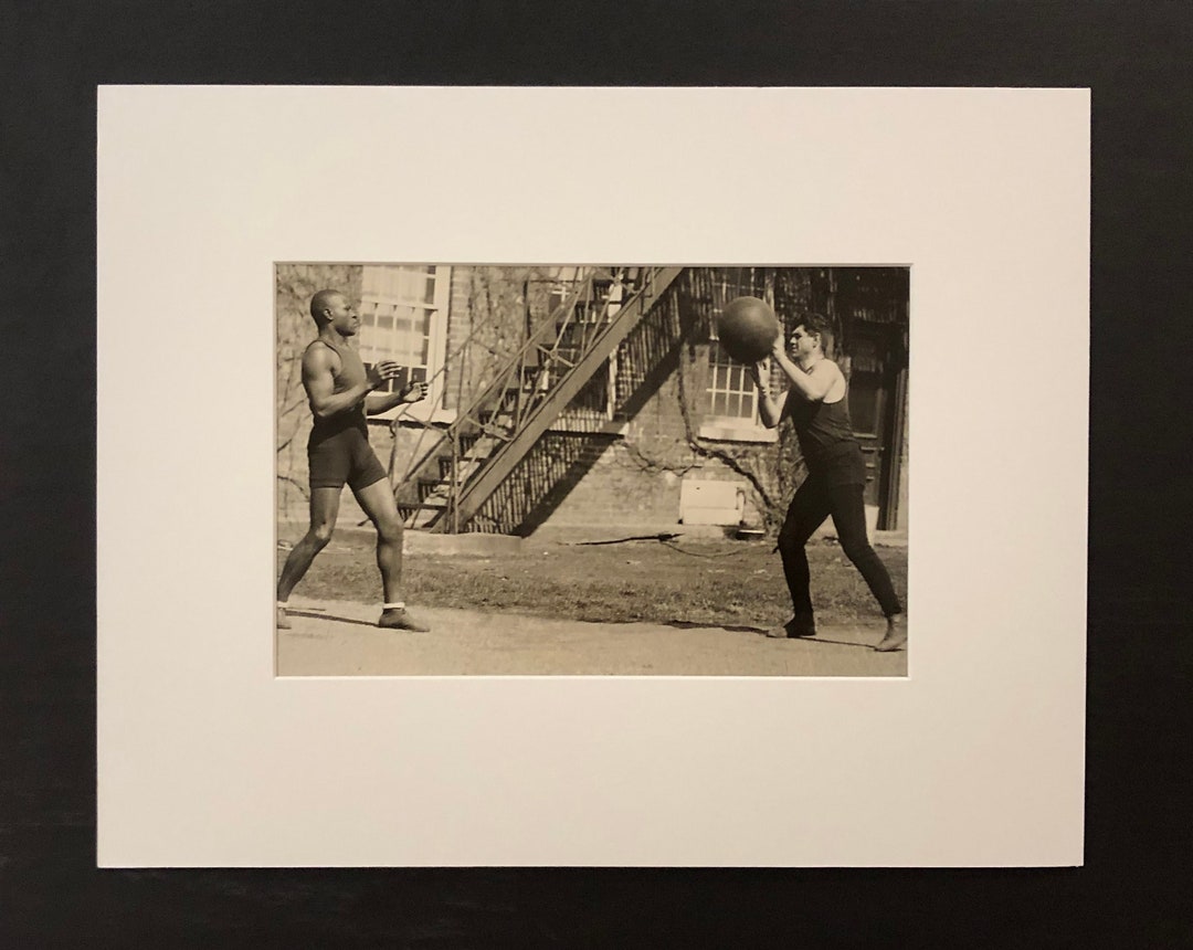 Vintage 1922 Photo of Luis Firpo, Argentine Boxer, Training With Joe ...