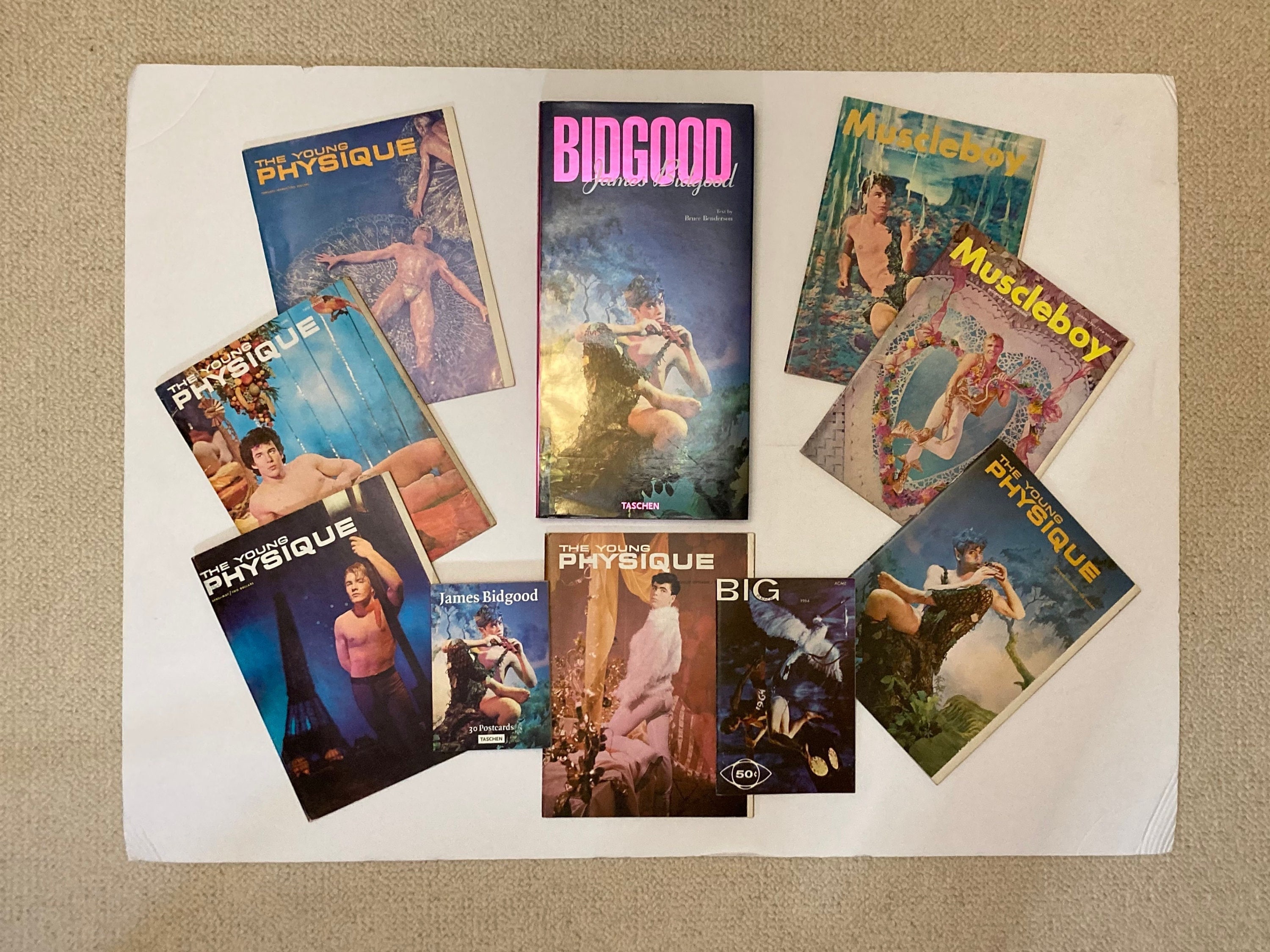 JAMES BIDGOOD Collection Autographed Bidgood Biography 1st Edition 8 ...