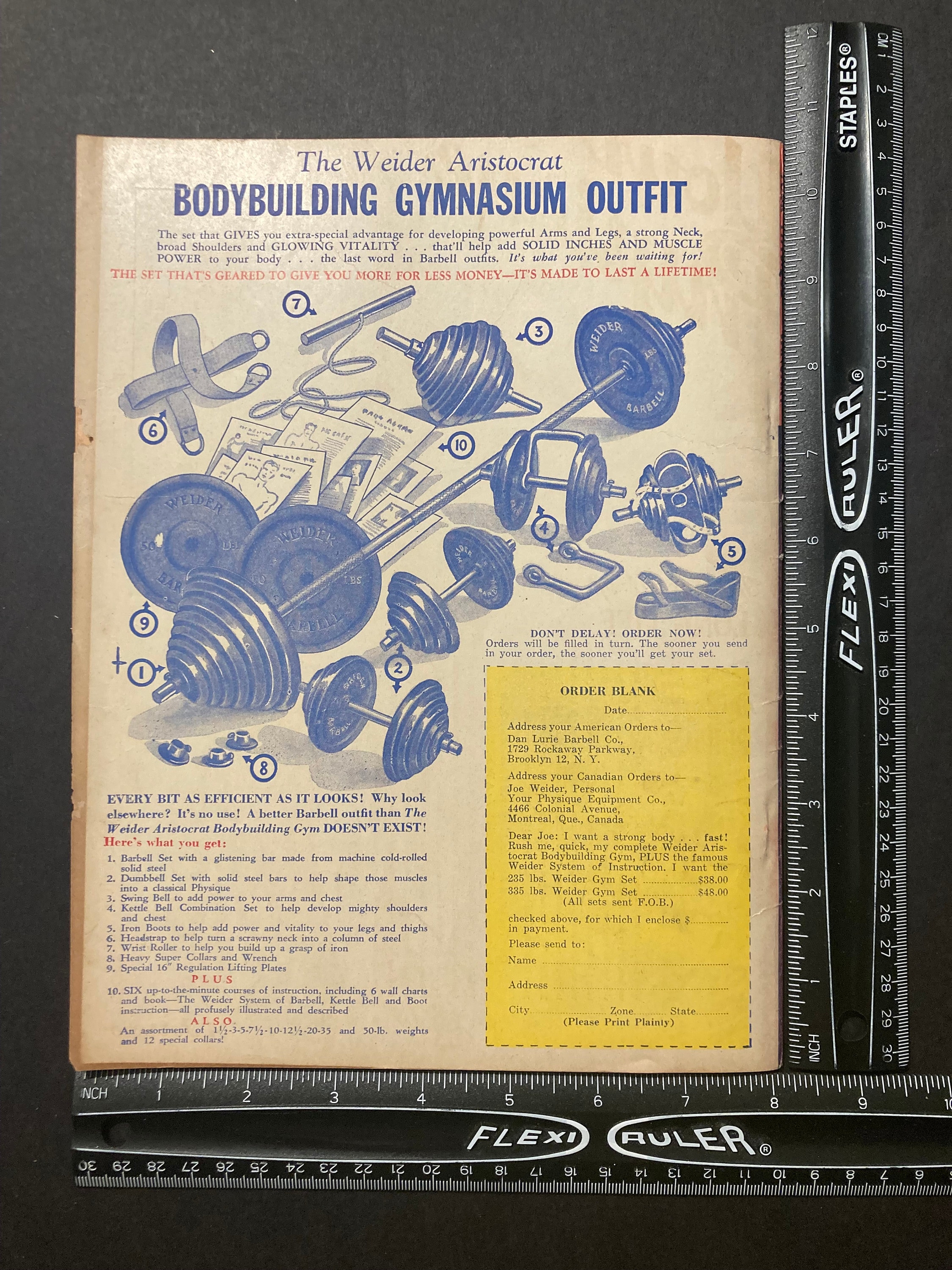 Vintage "your Physique" Magazine January, 1947. QUAINTANCE Cover Art ...