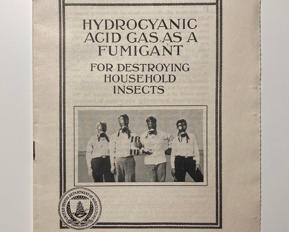 HYDROCYANIC ACID Gas as a Fumigant for Destroying Household - Etsy ...