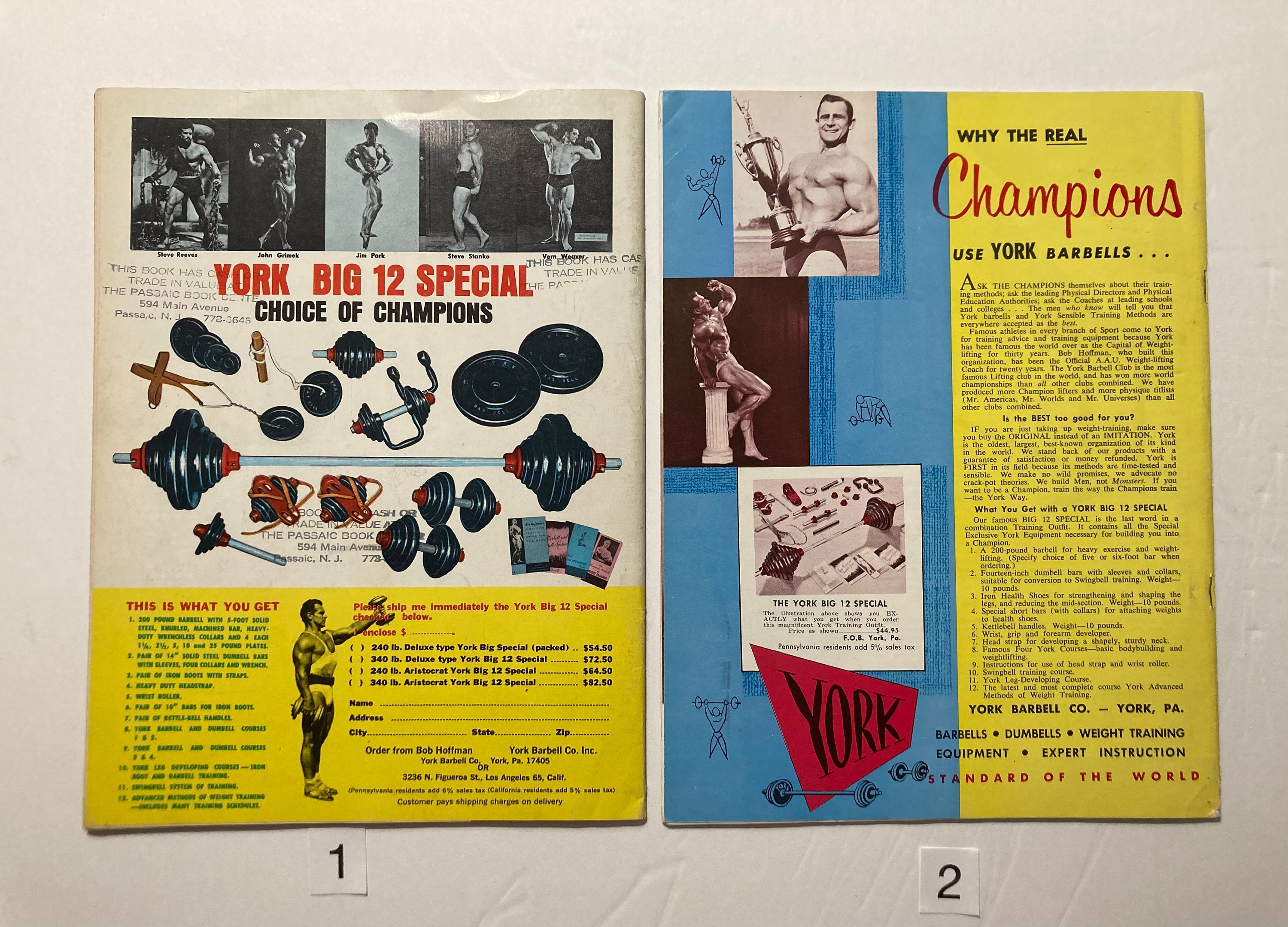 MUSCULAR DEVELOPMENT Magazine Vintage Issues From 1960s - Etsy