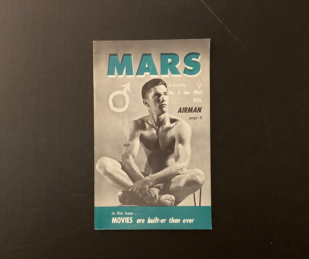 Vintage MARS Magazine - Number 5, January 1964 With Airman Dave Allen Cover and Layout. LGBTQ ...