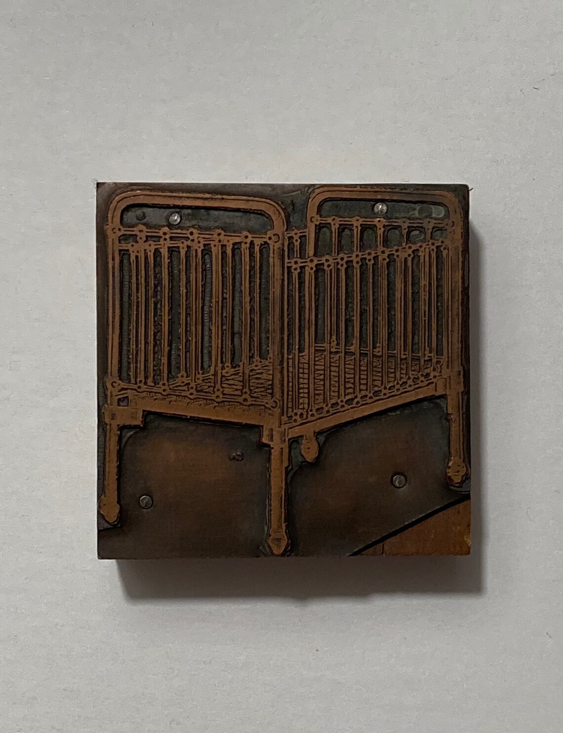 Vintage 1930's Letterpress Printing Block of a Child's - Etsy