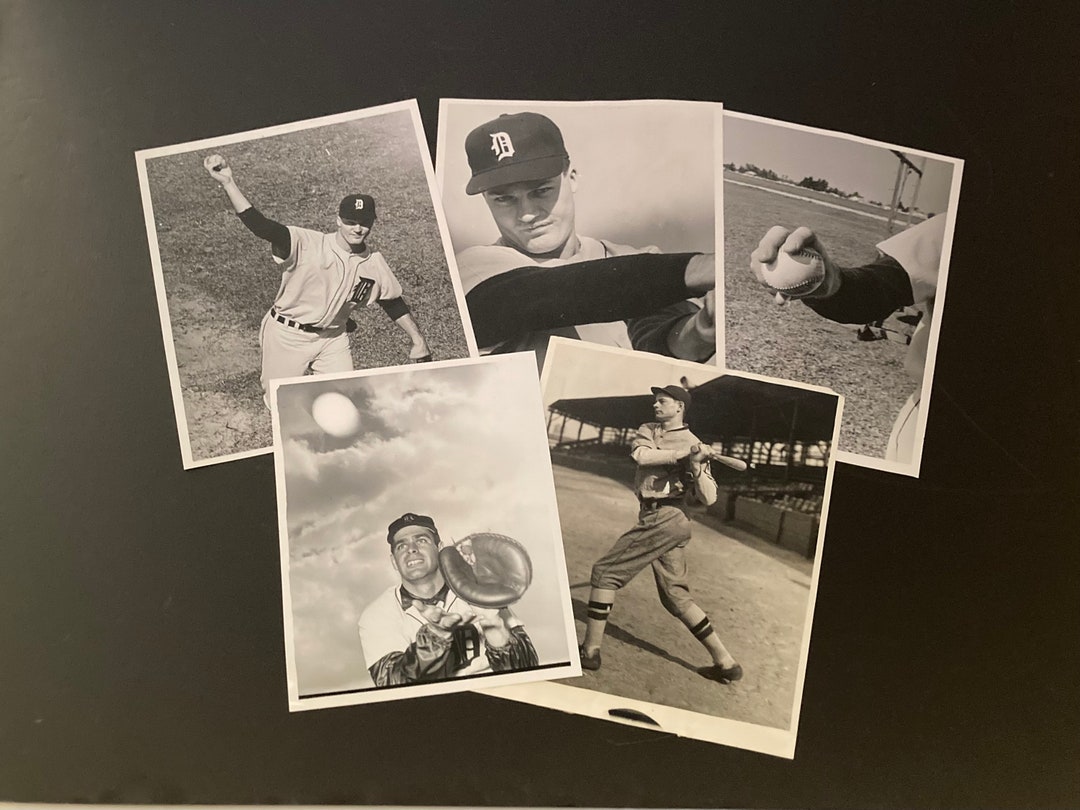 LOT: Five Vintage Baseball Press Photos 1958-1961 - Etsy
